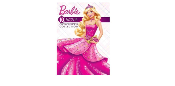 Universal Studios Home Video Barbie 10 Movie Classic Princess Coll DVD ...