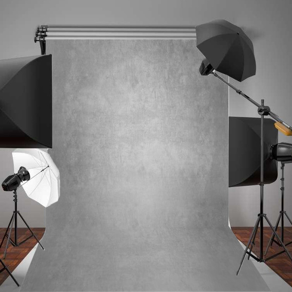 Gradient Gray Photography Backgrounds Retro Studio Vinyl Photo ...