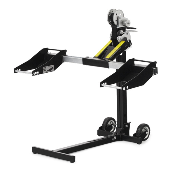 MoJack Pro Flat Folding 750 Lb. Riding Lawn Tractor Mower Lift Jack ...