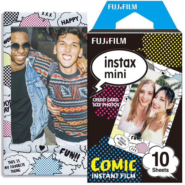 10 Sheets Fujifilm Instax Mini Instant Film Comic for Fuji Fujifilm ...