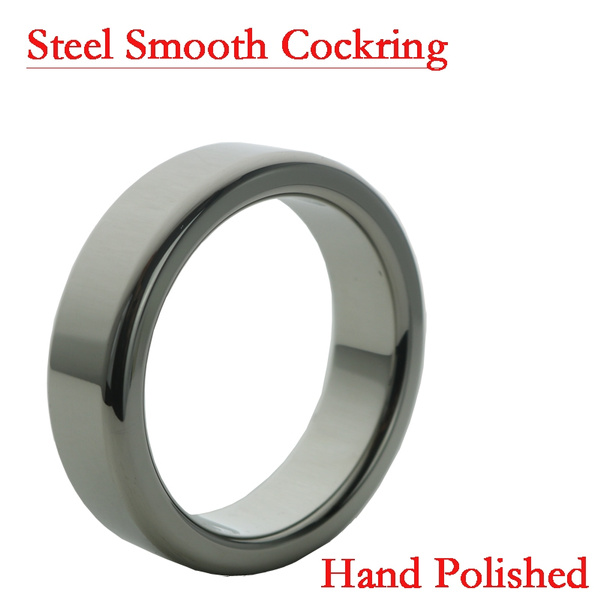 Stainless Steel Doughnut Cock Ring Solid Ejaculation Delay Ring for Men ...