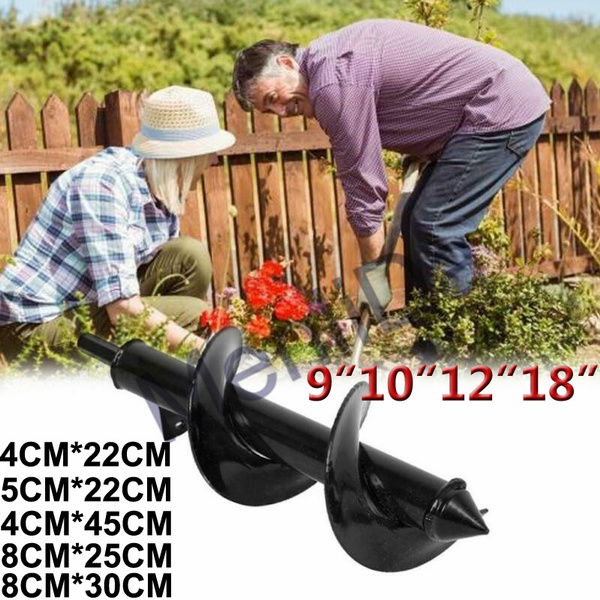 Younger 9'' 10'' 12'' 18'' Planter Power Garden Land Auger Hole Digger ...