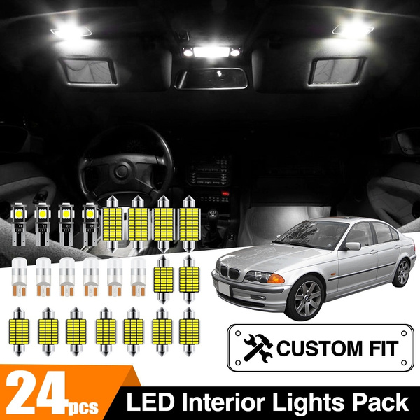 22pcs Car Interior LED Lights Kit For BMW 3 Series E46 1999 2000 2001 ...