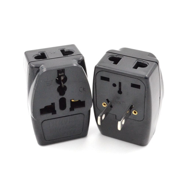 2pcs/lot 10A 250V American standard travel convertor socket one-turn ...