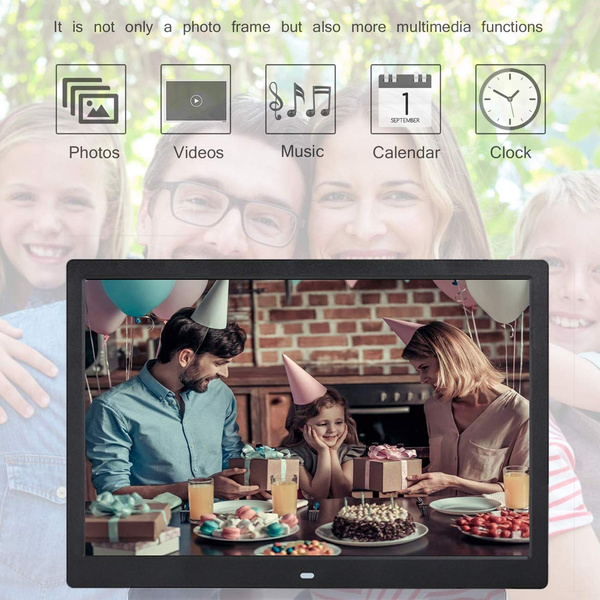 Digital Photo Frame 10.1 Electronic Picture Frame for Video Photo ...