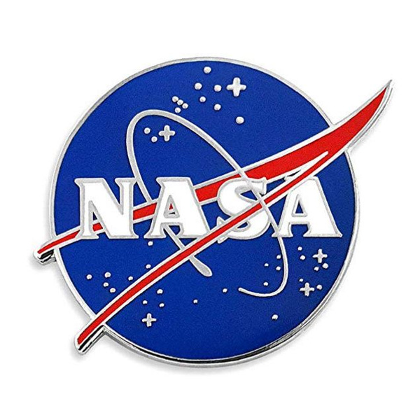 Nasa Logo Enamel Lapel Pin Wish