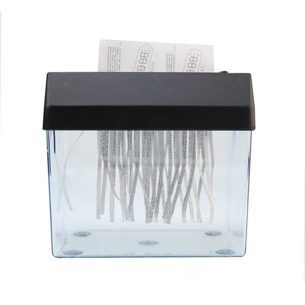 Electric Desktop Paper Shredder USB Mini Cross Cut Documents File ...