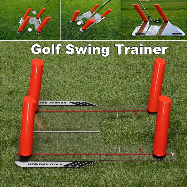 Golf Swing Speed Trainer Training Aid 4 Rods Putting Plane Path ...