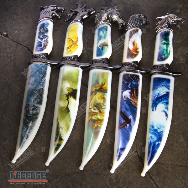 USA SELLER FAST SHIPPING 13" COLLECTOR'S HUNTSMAN COLLECTIBLE DAGGER 5 ...