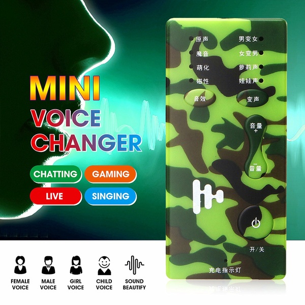 8 Modes Smart Voice Changer Mobile Phone Sound Changer Voice Disguiser ...