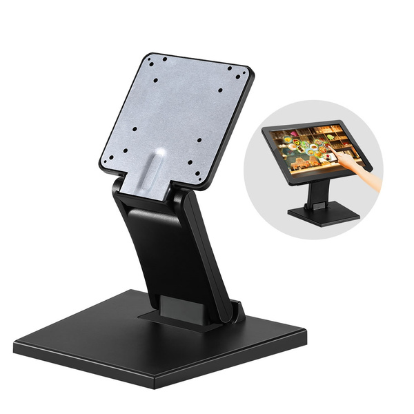 75x75mm/100x100mm Adjustable LCD Monitor Stand Desk Folding Mount Metal ...