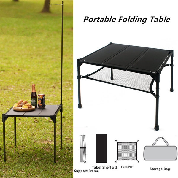 Mini Portable Aluminum Lightweight Folding Table Splicing Assembly ...