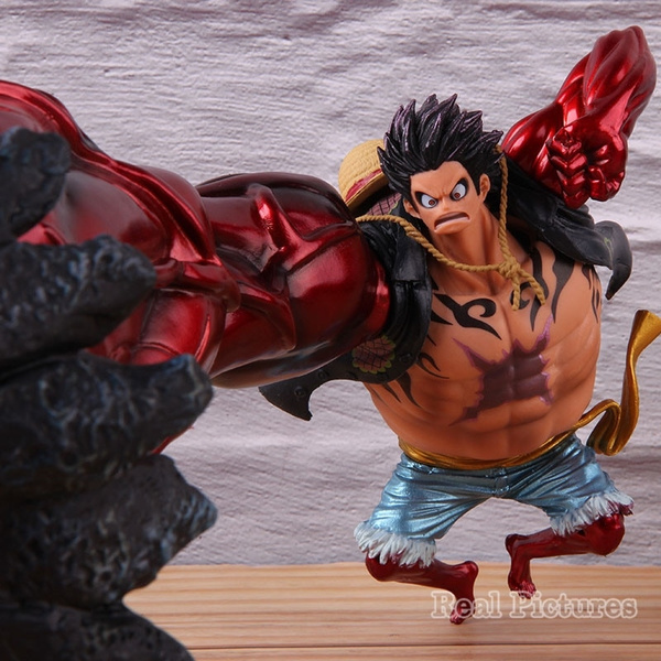 One Piece Monkey D Luffy Gear 4 Gear Fourth Statue BWFC World Figure ...