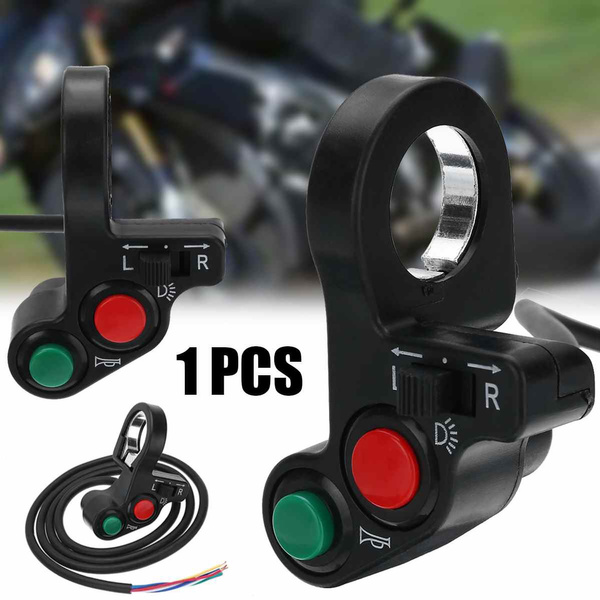 3in1 Motorcycle Horn Turn Signal Light Switch For 7/8" Handlebar Dirt ...