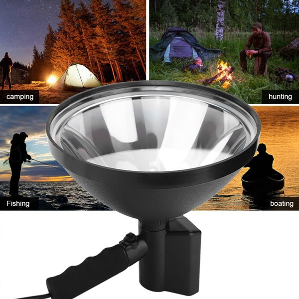 Handheld Camping Spot Light Spotlight Bright Hand Torch Hunting | Wish