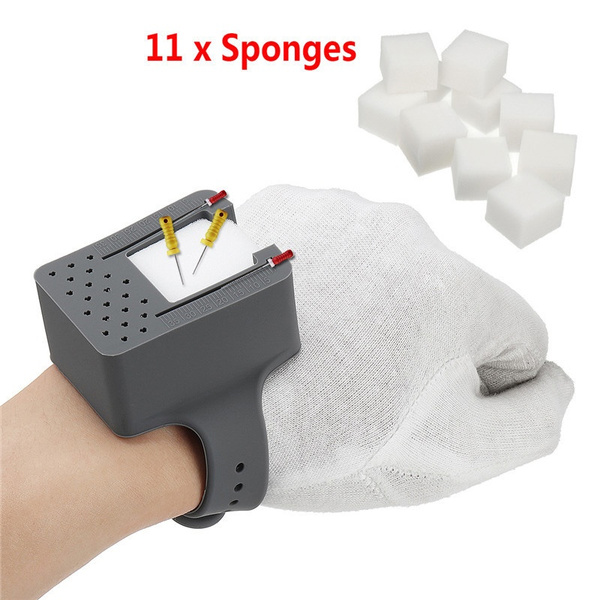 Wrist measuring block endodontic files drill stand holder ruler ...