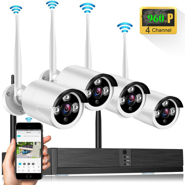 Wireless Security Camera System, Network Video Recorder Camera Working ...