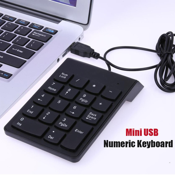 Mini Wired USB Numeric Keyboard Numpad 18 Keys Digital Keypad for PC ... Mini Wired USB Numeric Keyboard Numpad 18 Keys Digital Keypad for PC ...