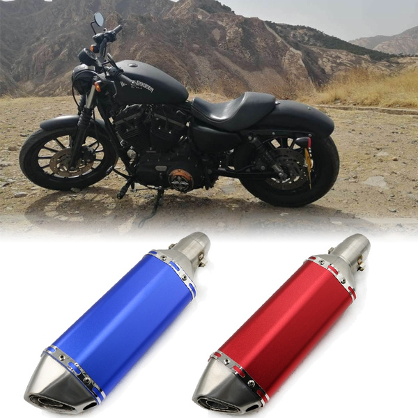 Exhaust Muffler Pipe universal Motorcycle essential Muffler exhaust ...