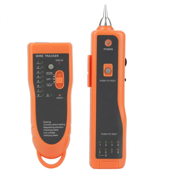 XQ-350 LAN Network Cable Tester Network Analyzers RJ11 RJ45 Line Finder ...