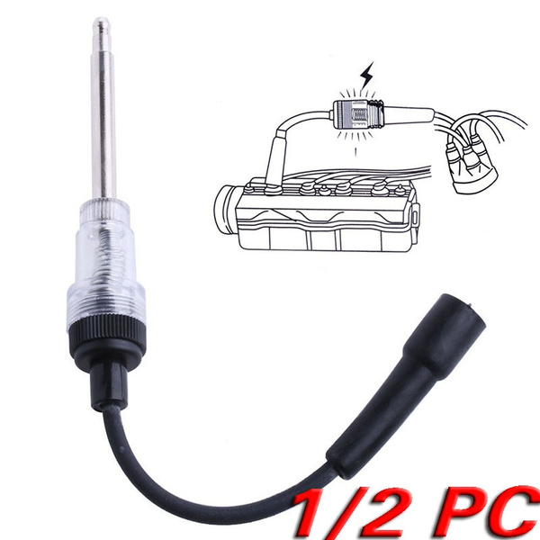 1/2 PC Spark Plug Tester Ignition System Coil Engine In Line Autos ...
