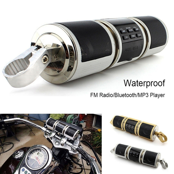 MT487 Motorcycle Motorbike MP3 Music Player Bluetooth Water-resistant ...