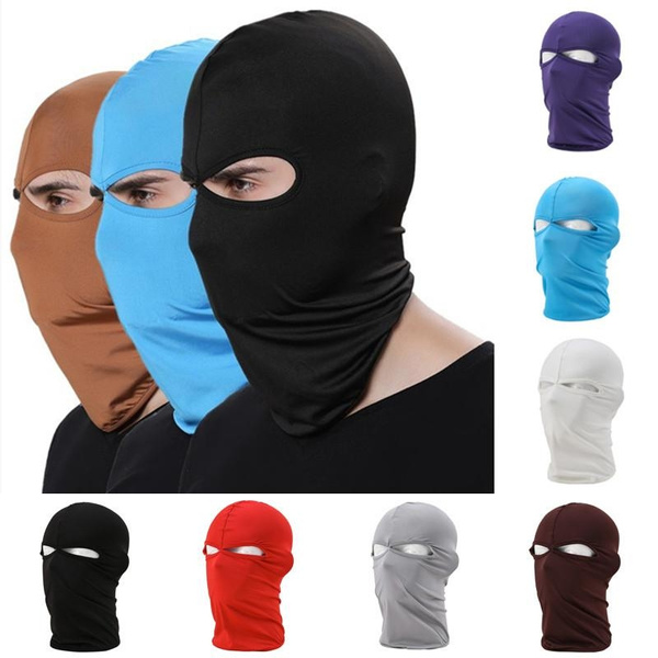 Unisex Outdoor Motorcycle Full Face Mask Balaclava Ski Neck Face Cover ...
