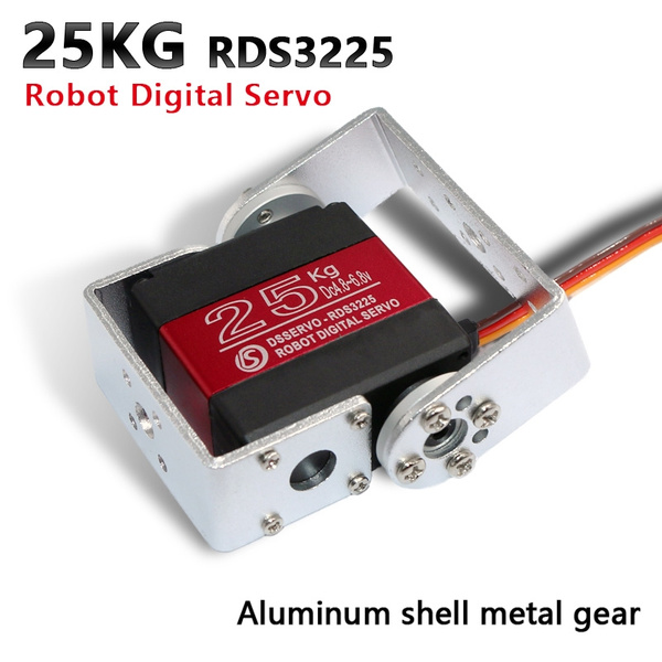 1 Set Robot Servo 25kg RDS3225 Metal Gear Digital Servo Arduino Servo ...