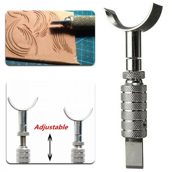 New Adjustable Rotary Carving Cutter Swivel Leather Working ...