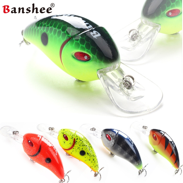 Banshee Shallow Diving Crankbaits Bass Perch Bluegill Trout Artificial ...