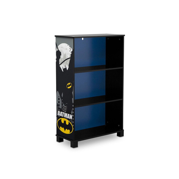 Delta Children Kids DC Superhero Batman Wooden 3 Shelf Bookshelf ...