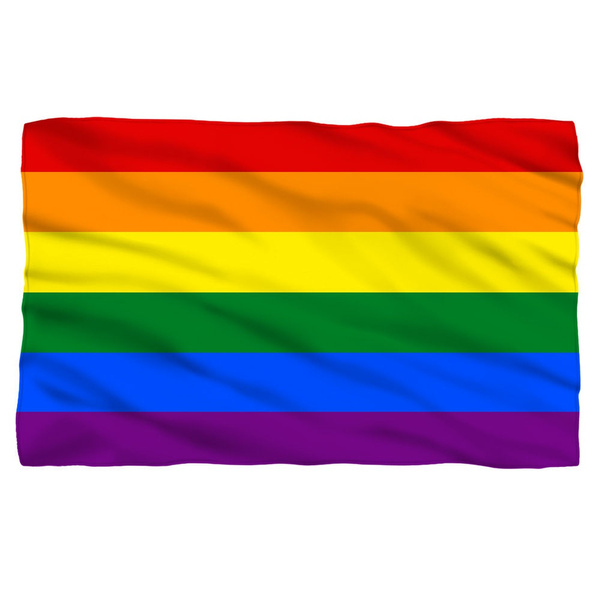 Pride Rainbow Flag Throw Blanket | Wish