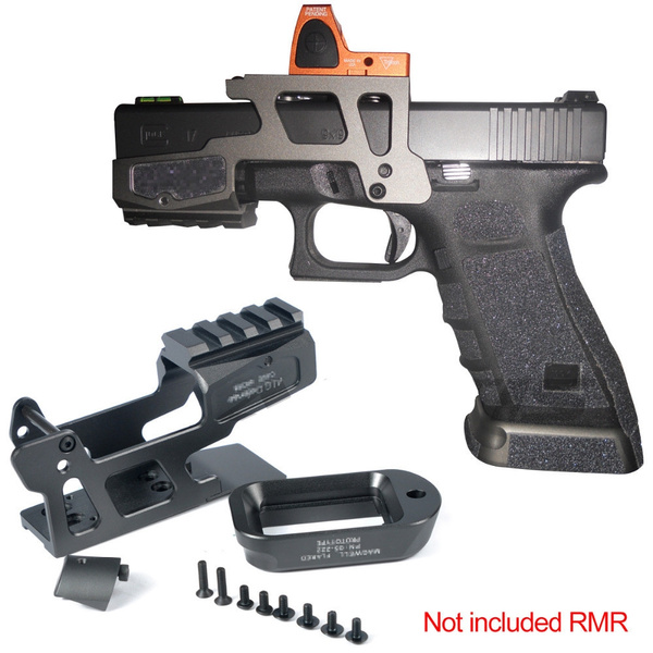 ALG Defense 6-Second Mount Optics Scope Mount RMR For Pistol Gen3 Glock ...