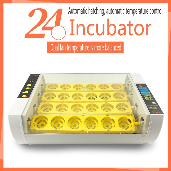 24 Mini Incubators Fully Automatic Chicken, Duck, Dove, Hatchery ...