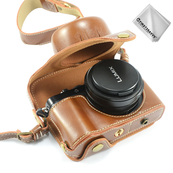 Brown Premium quality full body Precise Fit PU leather digital camera ...