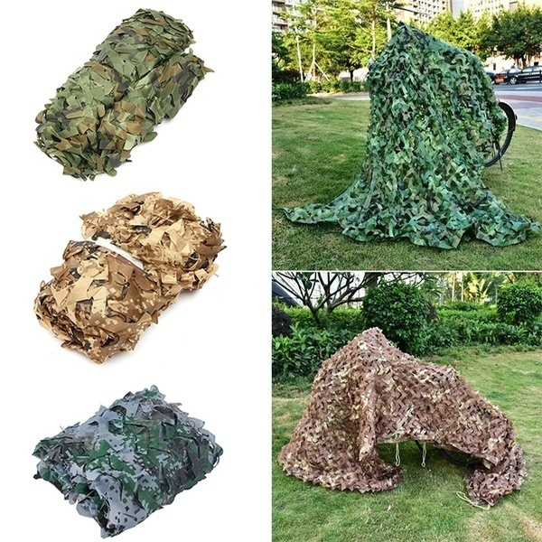 Woodland Landscaping Layout Camouflage Net Camo Army Hide Netting ...