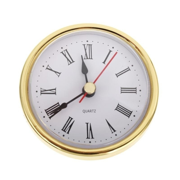 Classic Clock Craft Quartz Movement 2-1/2" (65mm) Round Clocks Head ...