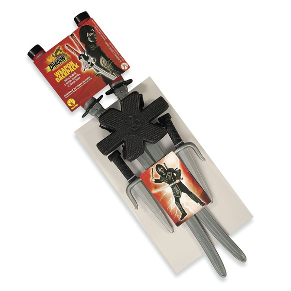 Plastic Ninja Swords and Knives Weapon Kit Costume Prop | Wish