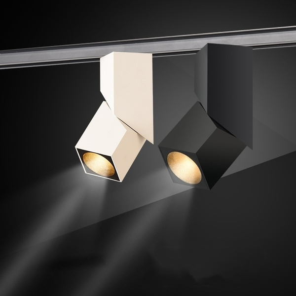 Modern Creative Track Light Surface Mounted Adjustable Clothing Store ...