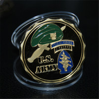 Special Forces AIRBORNE Army Green Beret Challenge Coin Art&Collectible ...