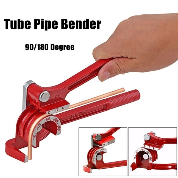 CT-369 90°/180° Heavy Duty Tube Tubing Bender Pipe Curving Pliers Brake ...