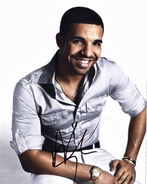 Drake Rapper Autograph