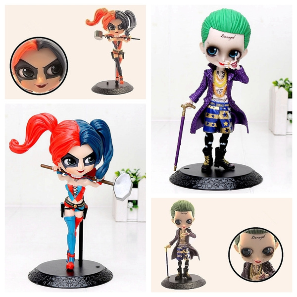 Suicide Squad Q Version of The Action Figure Cartoon Action Figures ...
