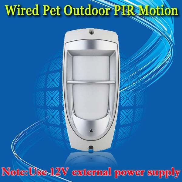 Waterproof Wired Outdoor Waterproof Motion Sensor Dual PIR Alarm ...