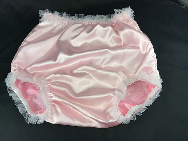 Haian ABDL PVC & Satin Panties Lace Panties | Wish