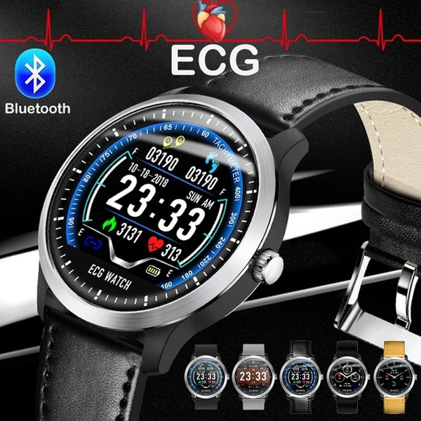 Color Screen Smart Watch ECG+PPG Smartwatch Waterproof Bluetooth Sport ...