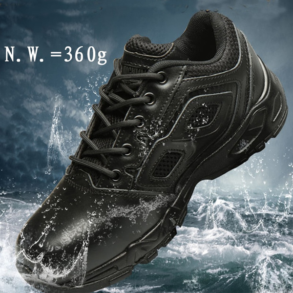 Plus Size Military Tactical Boots Leather Desert Outdoor Combat Army ...