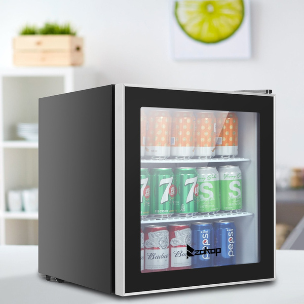 46L Portable Beverage Refrigerator Beer Wine Drink Fridge Cooler | Wish