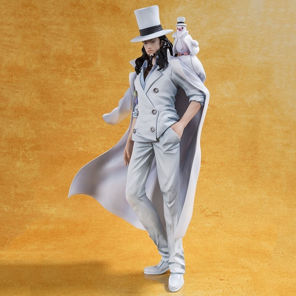 Rob Lucci white suit Pvc model toy 17cm anime a Ver action diagram | Wish