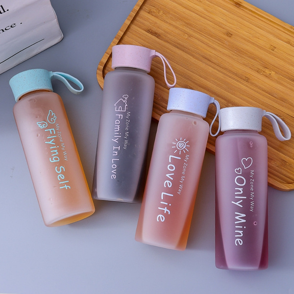 Small Fresh Alphabet Grinded Glass Original Place Outdoor Portable ...